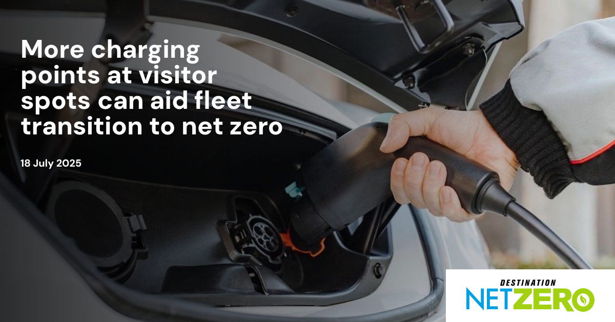 More charging points at visitor spots can aid fleet transition to net ...