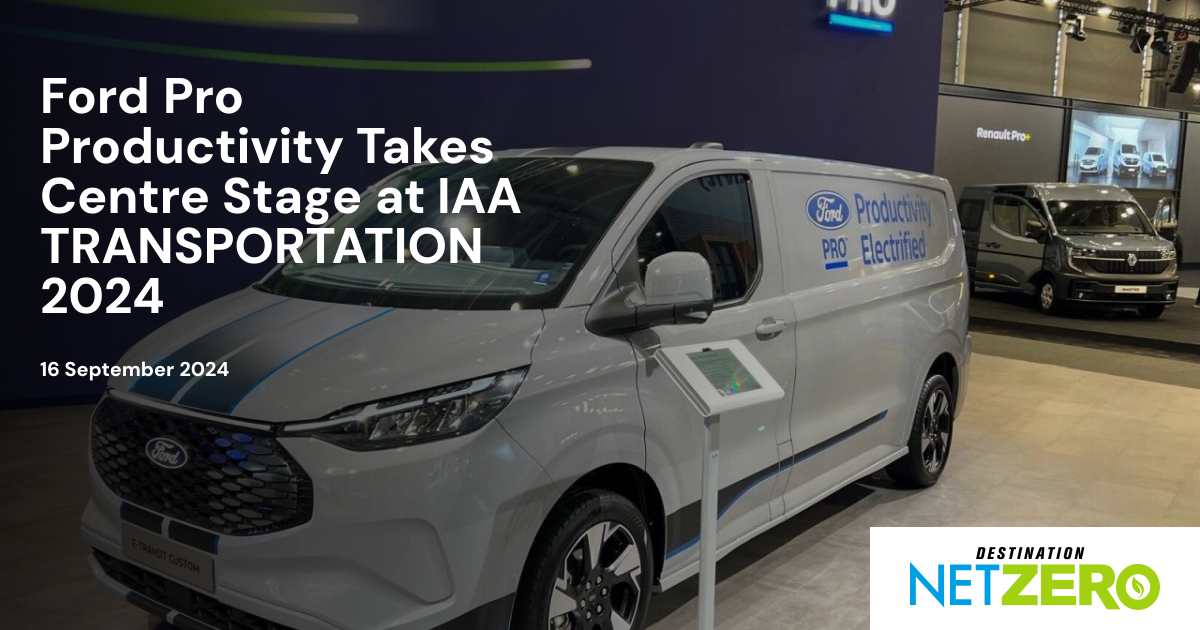 Ford Pro Productivity Takes Centre Stage at IAA TRANSPORTATION 2024 ...