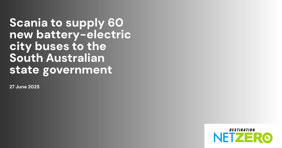 Scania to supply 60 new battery-electric city buses to the South ...